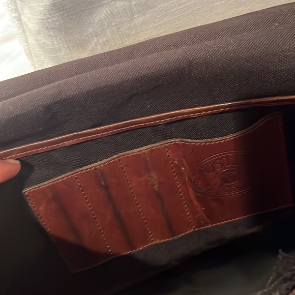 Bags | Tusting Leather Briefcase | Poshmark